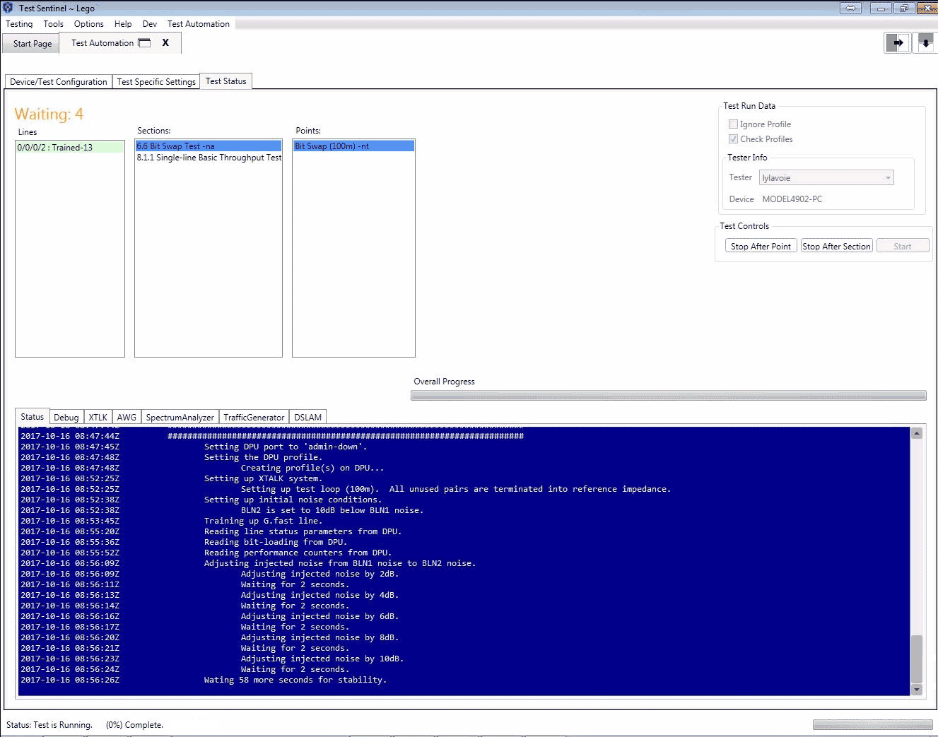 Test Sentinel | InterOperability Laboratory